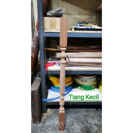 WOOD BALUSTER / KAYU TIANG TANGGA/ KAYU NYATOH /STAIRCASE | Shopee Malaysia