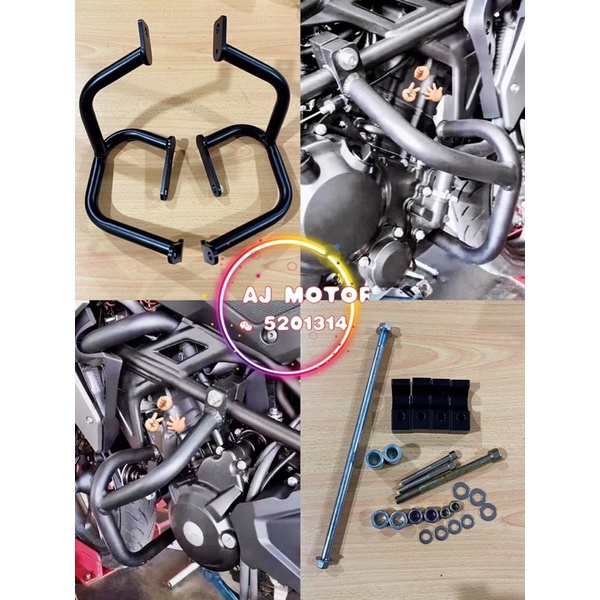 HONDA CB250R 2018-2023 ENGINE GUARD CRASH BAR CB250-R CB-250R ENJIN ...