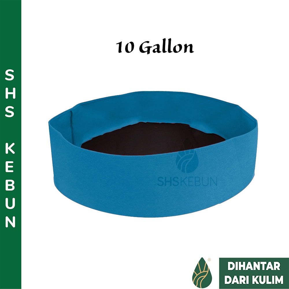 Nonwoven Raised Bed Planter 10 gallon Extra Thick (370g/m2) Raised Planting Bed Fabric Pasu ...