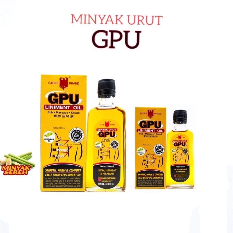 EAGLE BRAND GPU liniment oil series | Shopee Malaysia