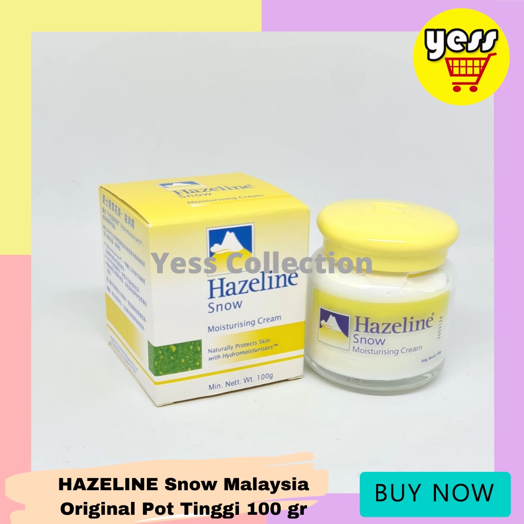 Hazeline Cream Snow Original Malaysia Tall Pot - 100 gr | Shopee Malaysia