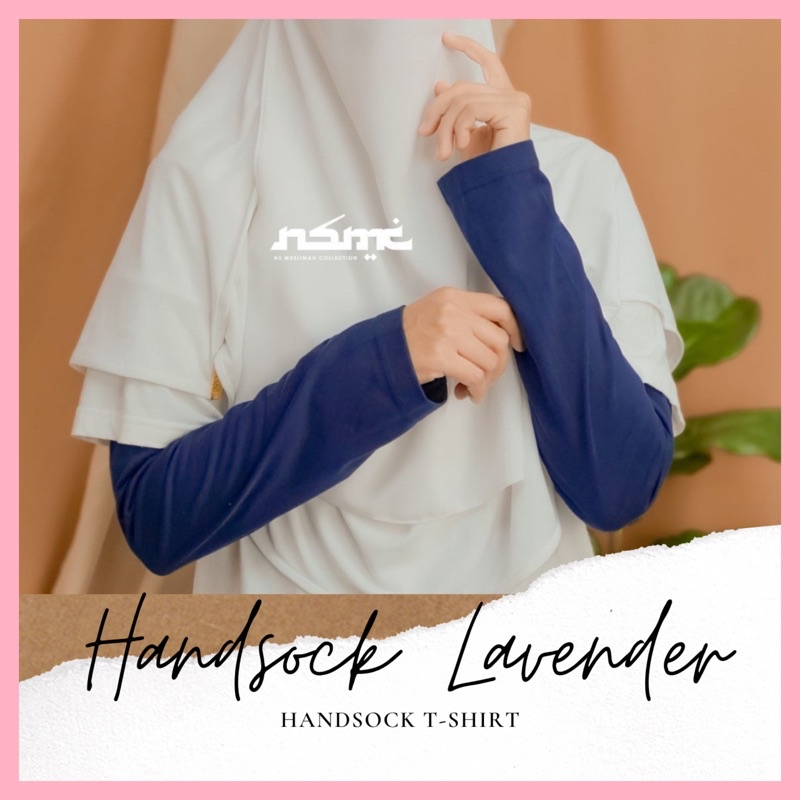 Handsock Tshirt Lavender Premium by NSMC | Handsock tshirt cotton ...