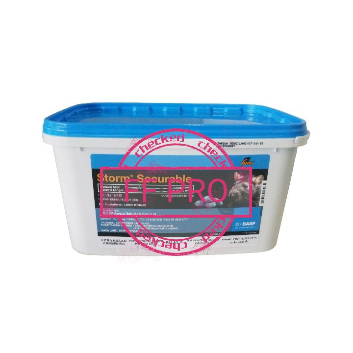 BEST SALLERS BASF STORM SECURABLE® (3KG) RACUN TIKUS RAT BAIT POISON ...