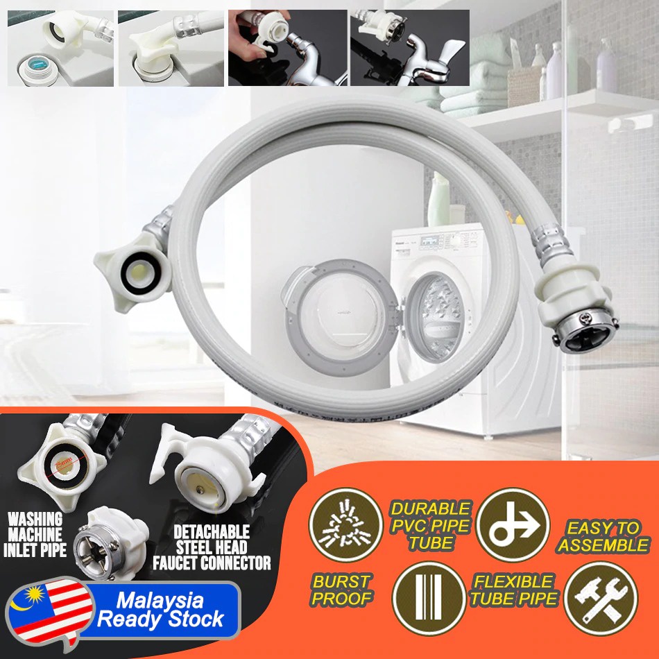 Tollo_regina Washing Machine Inlet Pipe Tube / Tiub Paip Penyambung ...