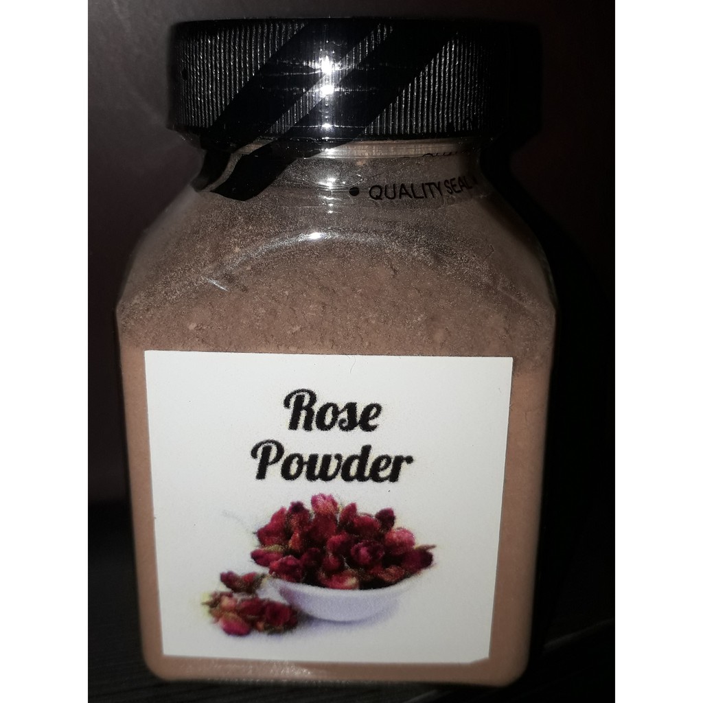 Bunga Rose Powder dalam botol | Shopee Malaysia