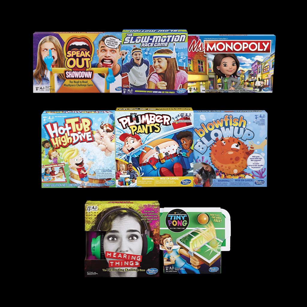 HASBRO Gaming - Super Bundle of 8 in 1 Board Games | Shopee Malaysia