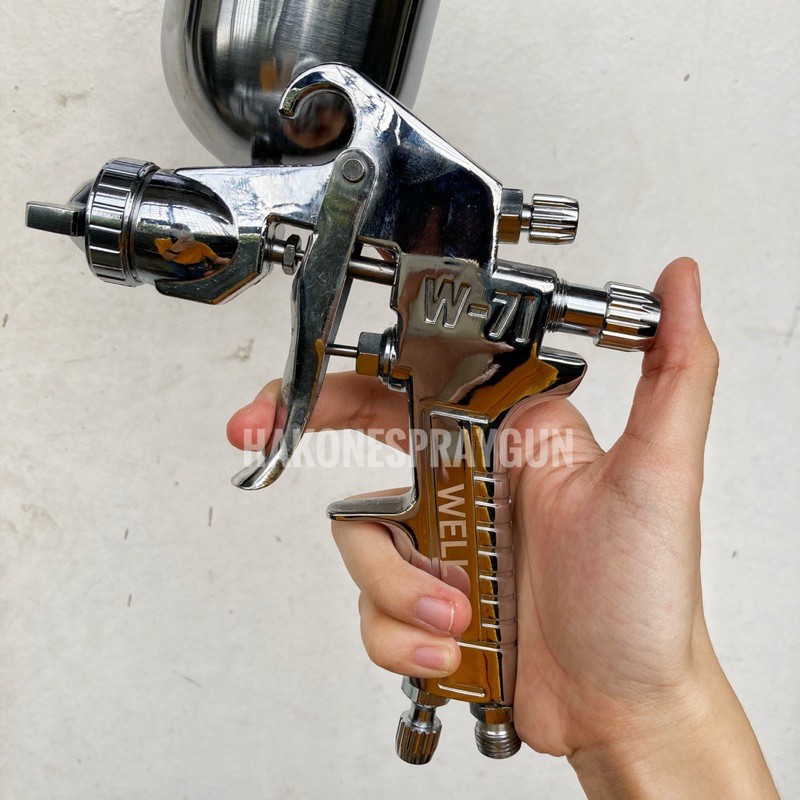 Spray gun W71 1.5mm 400cc gravity | Shopee Malaysia