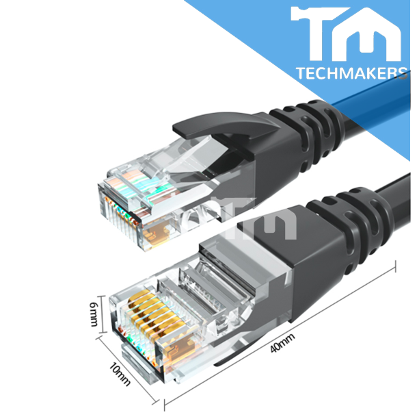 1.5M/3M/5M CAT5E CAT6 High Quality Network Lan Cable Gigabit Computer ...