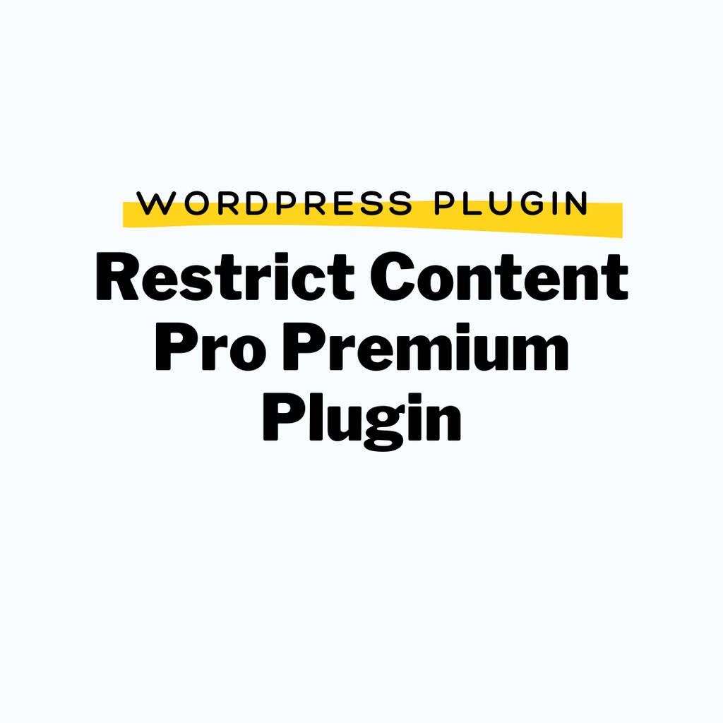 =Restrict Content Pro Premium Plugin (Lifetime Update & Access) | Shopee Malaysia