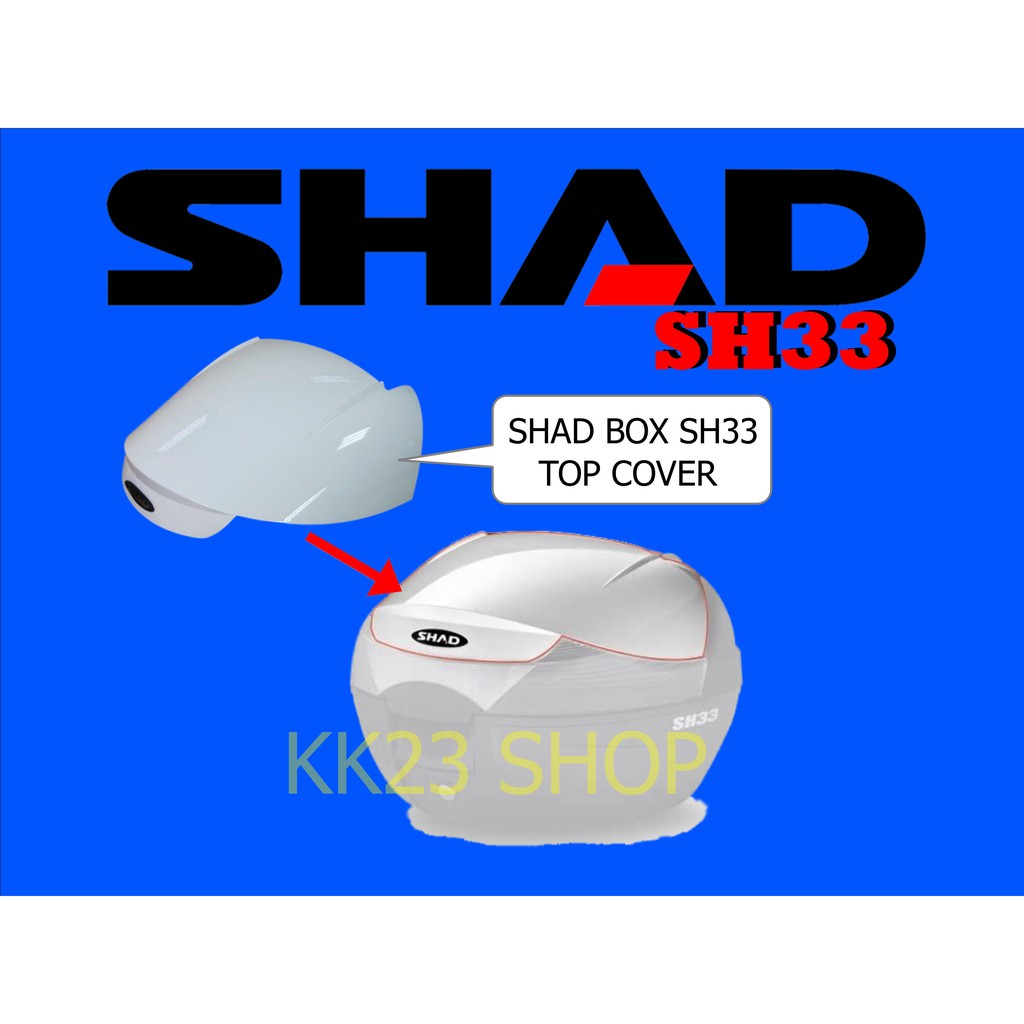 SHAD BOX SH33 FIRST MODEL TOP COVER (ACCESSORIES) | Shopee Malaysia