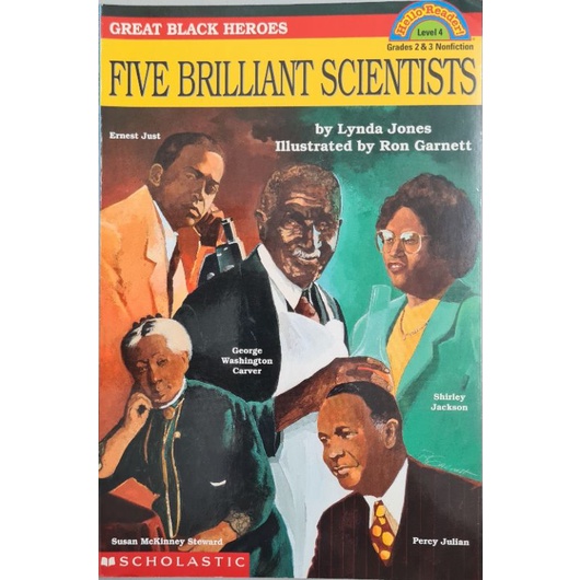 Scholastic Reader Level 4 : Great Black Heroes : Five Brilliant ...