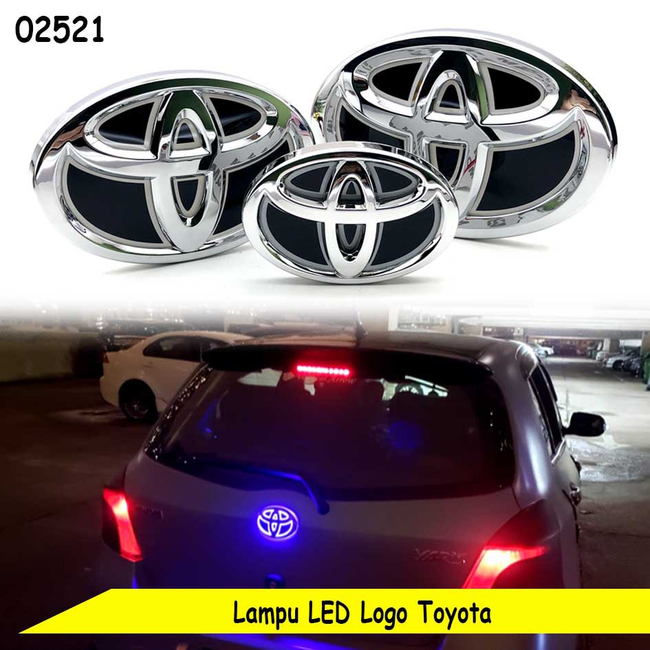 High QUALITY Car Emblem Lamp Car Logo LED Toyota Emblem Lamp 5D ...