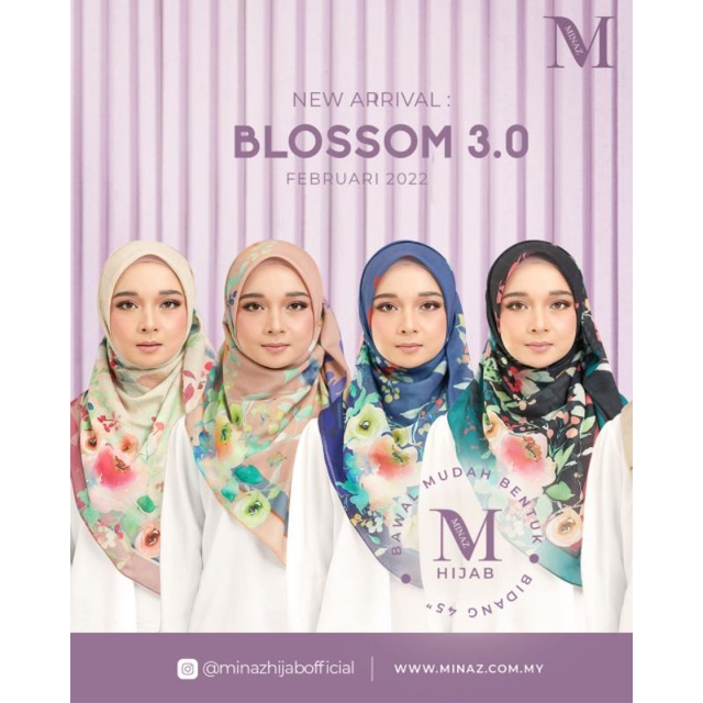 TUDUNG MINAZ HIJAB ORIGINAL | Shopee Malaysia