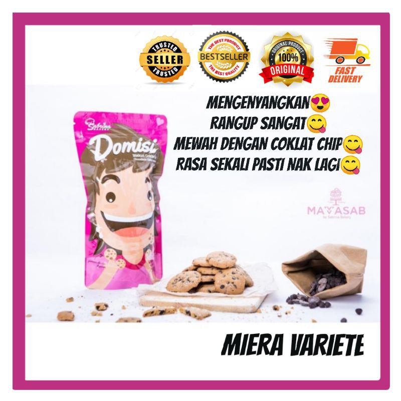 💥DOMISI COOKIES BISKUT LAKU KERAS BY MAMASAB FREE DOUBLE BUBBLE WRAP ...
