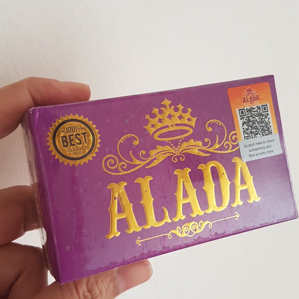 Authenticily Alada Soap New Package with QR Code Anti Copy | Shopee ...