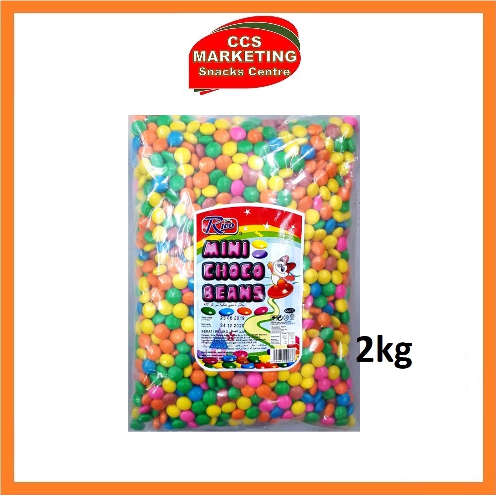 CCS Rico Mini Choco Beans ( 2kg ) | Shopee Malaysia