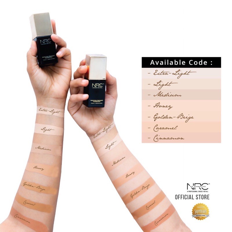 🌟🌟NRC PERFECTION TREATMENT FOUNDATION ORIGINAL HQ🌟🌟 | Shopee Malaysia