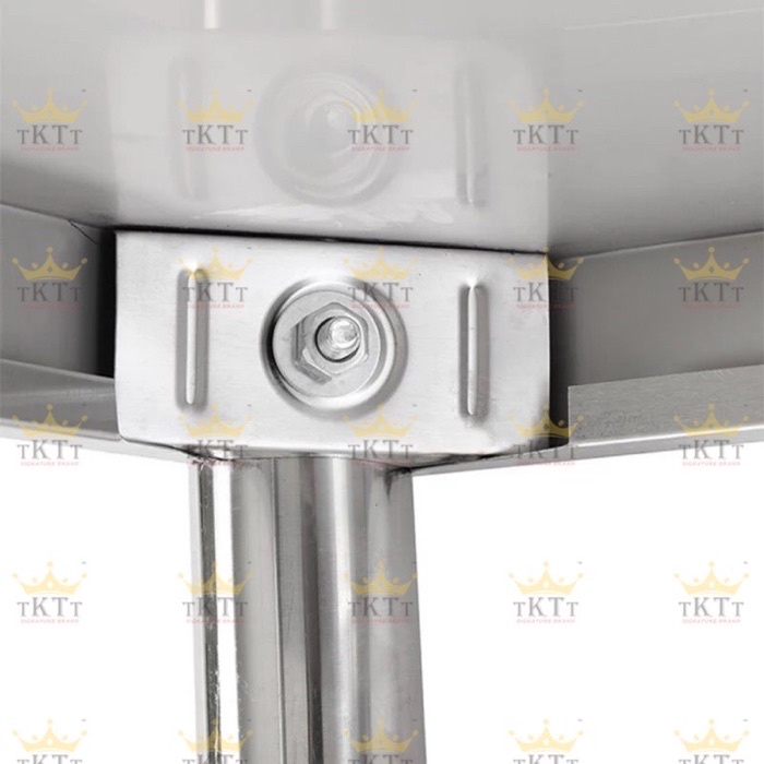 TKTT Heavy Duty Kitchen Working Table Deep Fryer Cooking Rack Stand ...