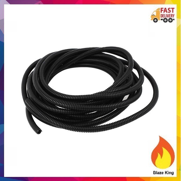 (E23) superflex pvc conduit corrugated flexible pipe 20MM Black (Ready ...
