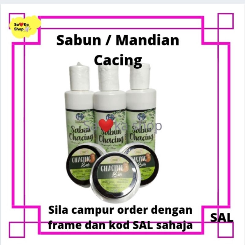 Sabun Cacing || Cecair Mandian Homemade 100% Asli // SAL | Shopee Malaysia