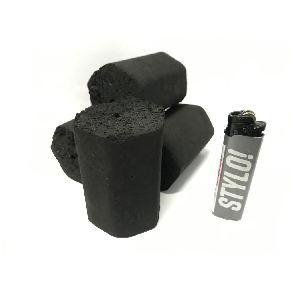 Charcoal 5kg± / Briquette Charcoal Hexagon / Arang Briket heksagon for ...