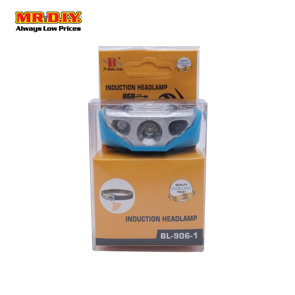 MR.DIY USB Sensor Headlight | Shopee Malaysia