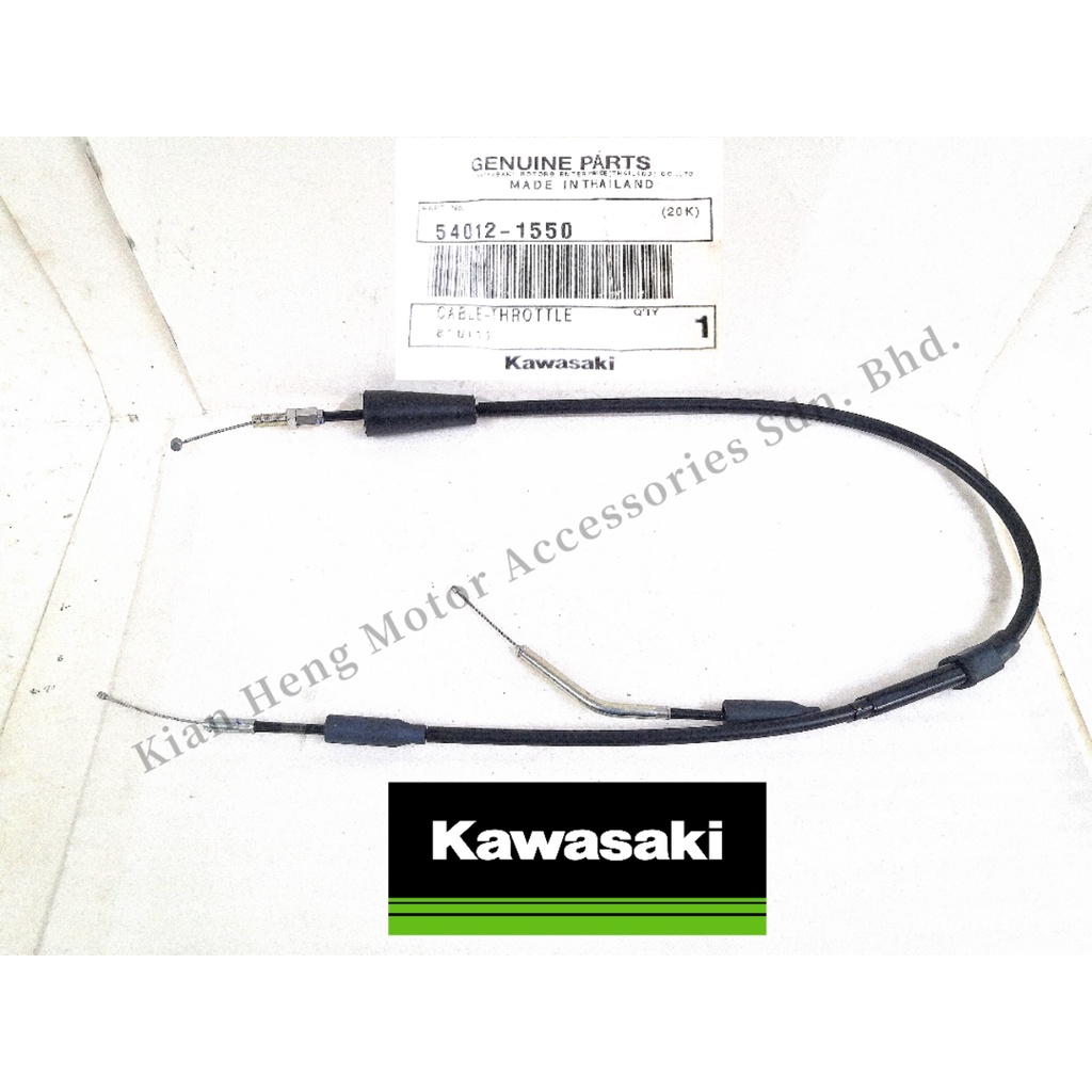 Kawasaki RR150 ZX150 Throttle Cable (100% Original KMSB) | Shopee Malaysia