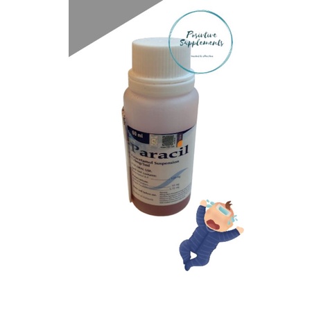 PARACIL SYRUP PARACETAMOL SUSPENSION 120MG 60ML | Shopee Malaysia