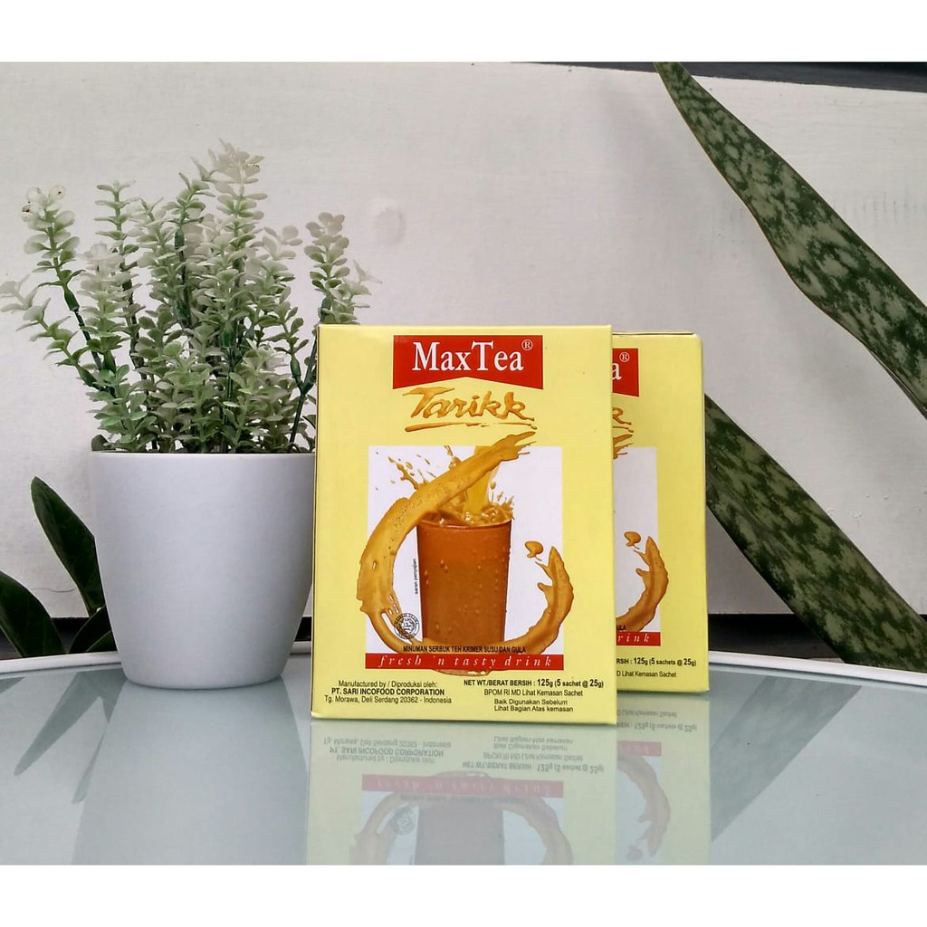 Max Tea Tarikk 125 g (5 sachets @ 25g) | Shopee Malaysia