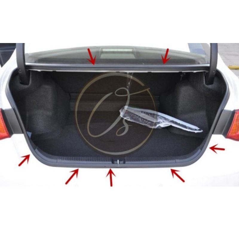 hyundai inokom elantra 2002 - 2017 REAR BOOT BONNET RUBBER BELAKANG ...