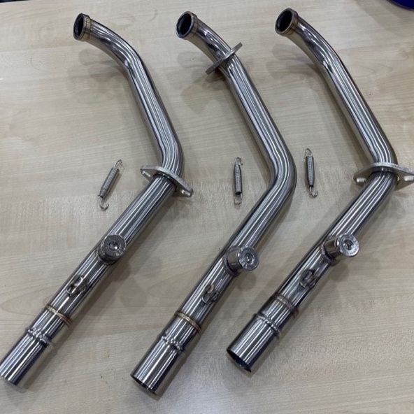 SYM VF3 VF3I 185 EXHAUST MANIFOLD 32MM MANIFUL-STANLESS STEEL | Shopee ...