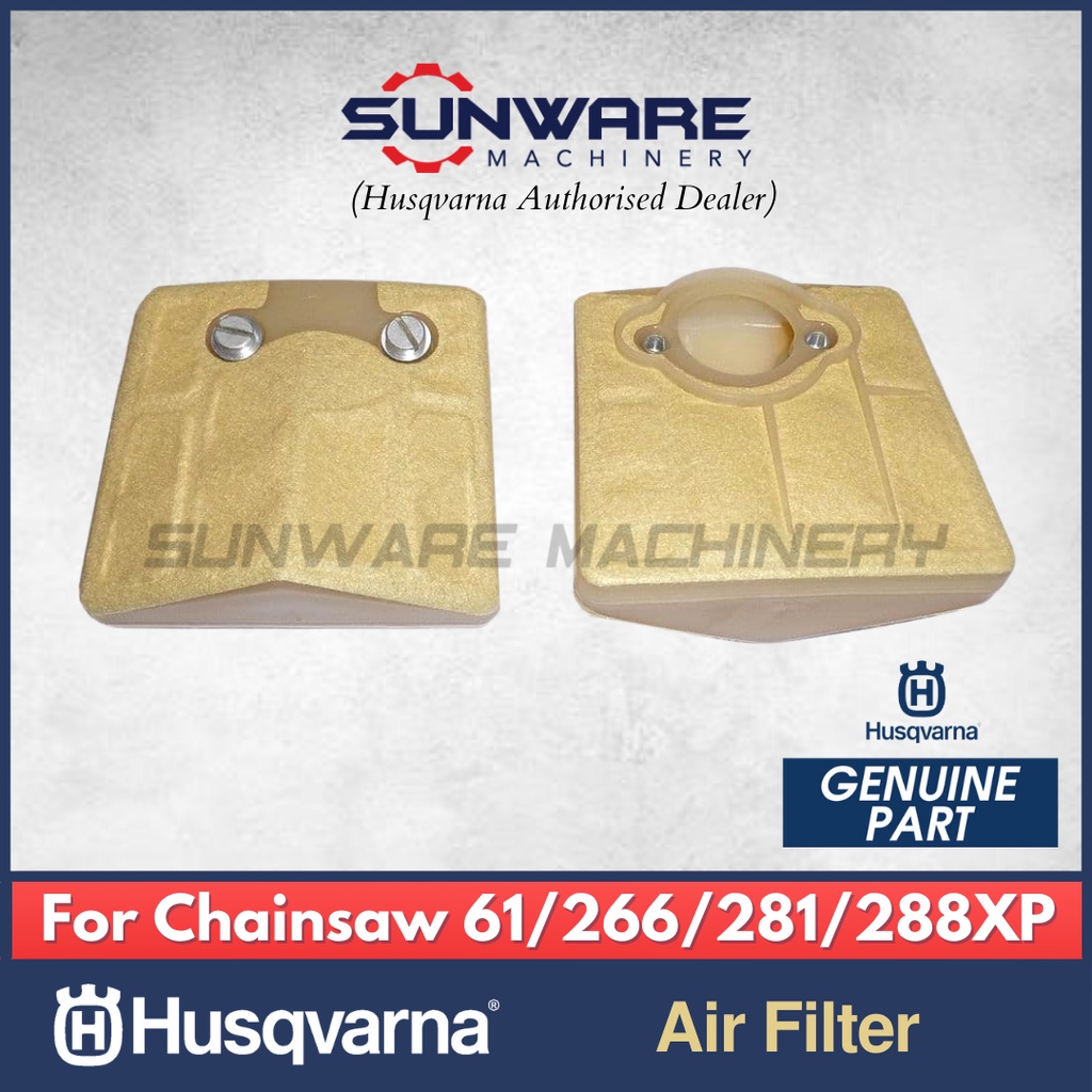 HUSQVARNA 61 288XP Chainsaw - Air Filter (Original Spare Part) | Shopee ...