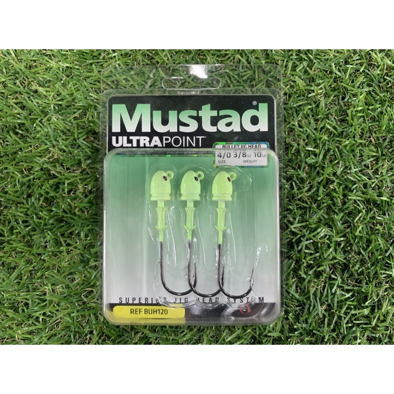 Mustad Ultra Point Bullet Jighead Fishing Hook (Ref: BUH120) | Shopee ...