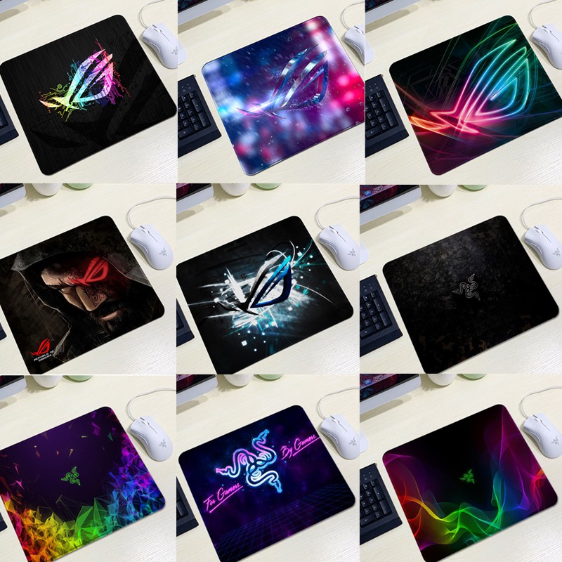 Gaming Mouse pad Natural Rubber Mouse Pads Non Slip cloth surface , Non ...