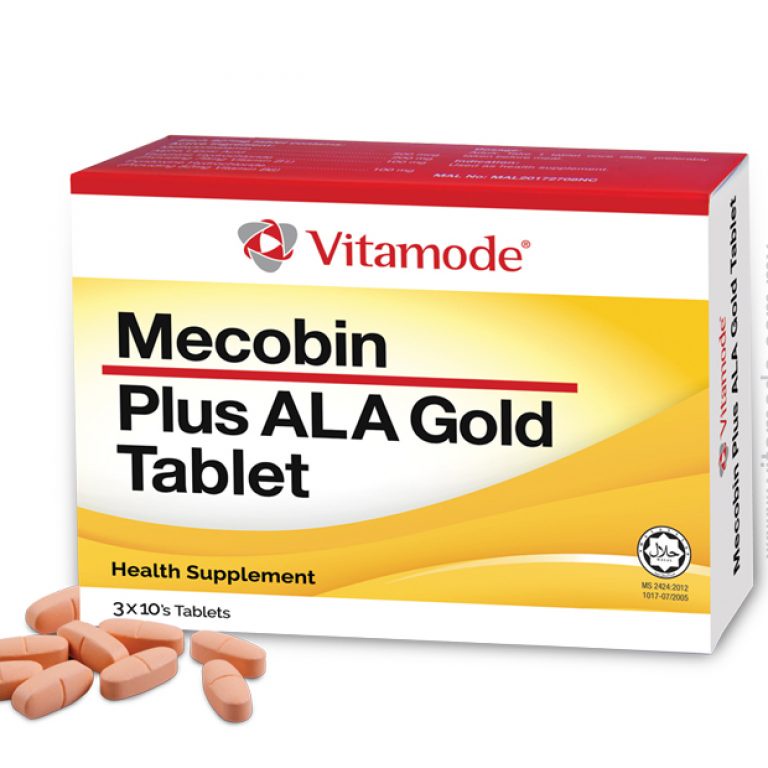 Vitamode Mecobin Plus ALA Gold 30s Tablet (EXP 05/2024) | Shopee Malaysia