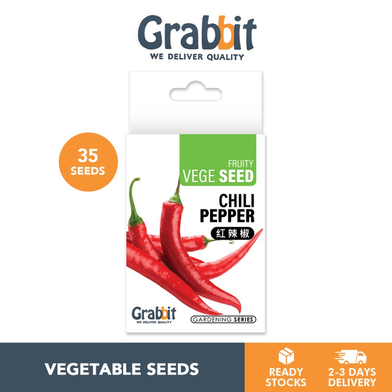 GRABBIT Biji Benih Sayur Buah-Buahan Vegetable & Fruits Seed | Shopee ...