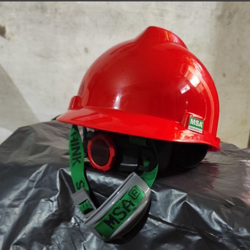 LOKAL MSA Local SNI Project helmet MSA safety helmet/ (Fastrack + Chin ...