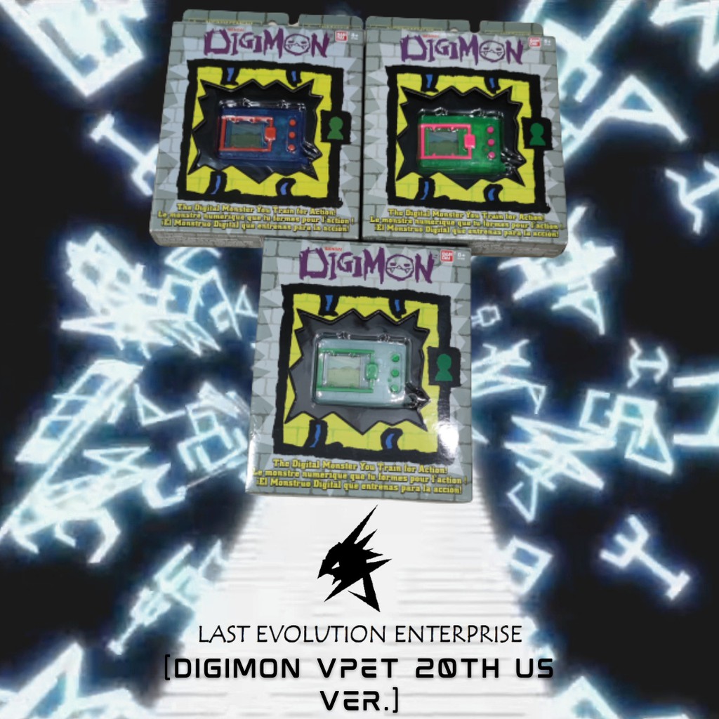 DIGIMON VPET 20TH US VER. ASSORTED COLOR GITD | Shopee Malaysia