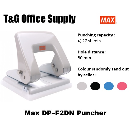 Max Paper Puncher DP-F2DN2 (Capacity: ~ 27 Sheets) | Shopee Malaysia