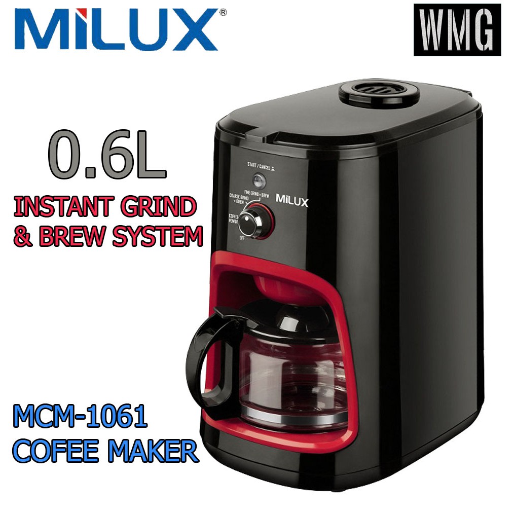 Milux Coffee Maker MCM-1061 | Shopee Malaysia