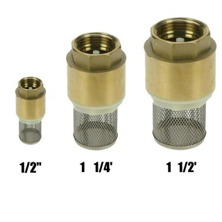 1 1/4, 1 1/2, 1/2, 1, 3/4 INCH BRASS FOOT VALVE 2 WAY BRASS FOOT VALVE ...