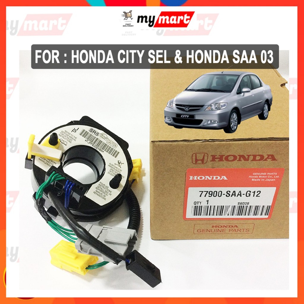 Honda CRV S9A JAZZ SAA 03 CITY SEL Clock Spring Spiral Cable 77900-SAA ...