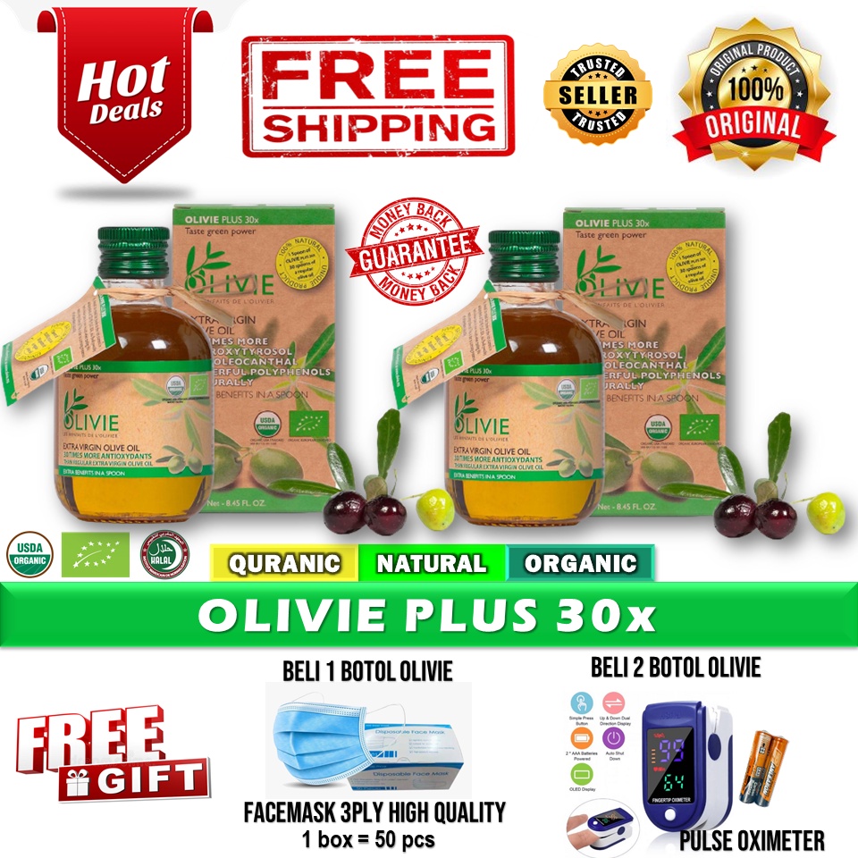 🔥HOT SELLING🔥 Olivie Plus 30x Pati Minyak Zaitun Extra Virgin Olive ...