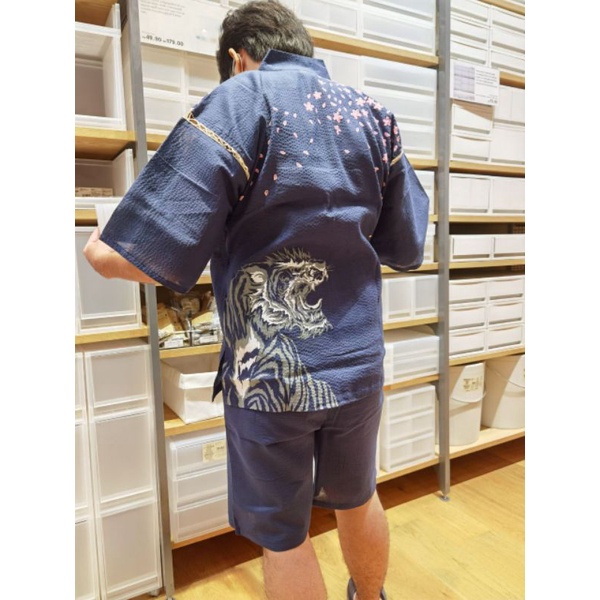 Traditional Japanese Adult Male Jinbei (Ready Stock) | Shopee Malaysia