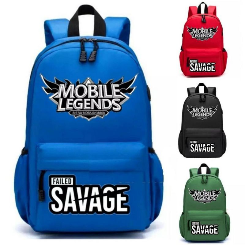 Mobile legends school children's backpack | Shopee Malaysia