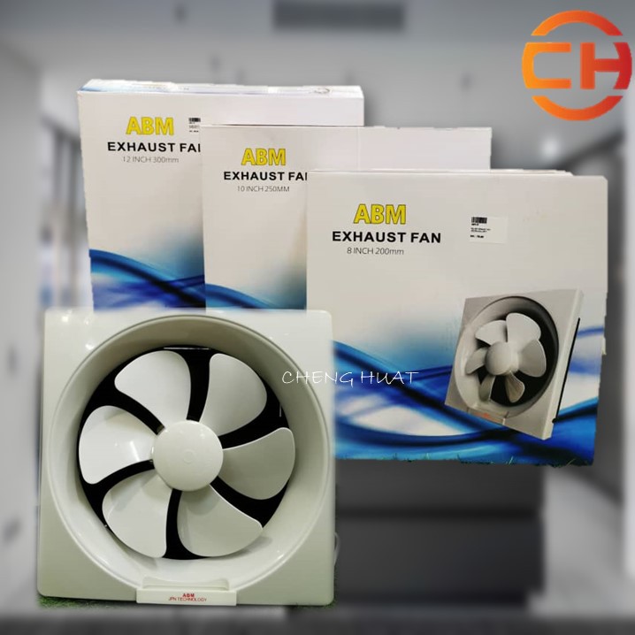 ABM EXHAUST FAN 8"200MM/10"250MM/12"300MM | Shopee Malaysia