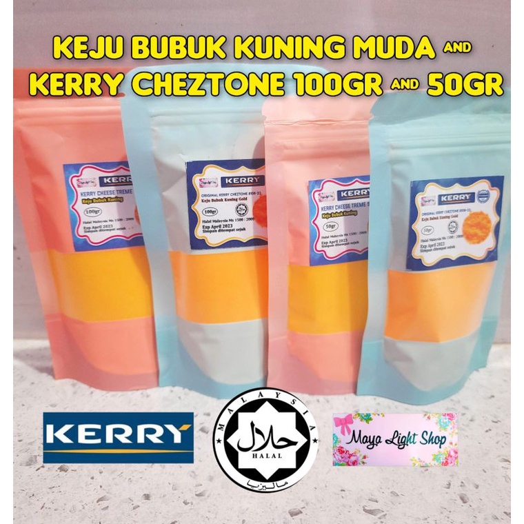 Kerry cheztone 50gr 100gr Halal cheese powder cheeze powder cheese ...
