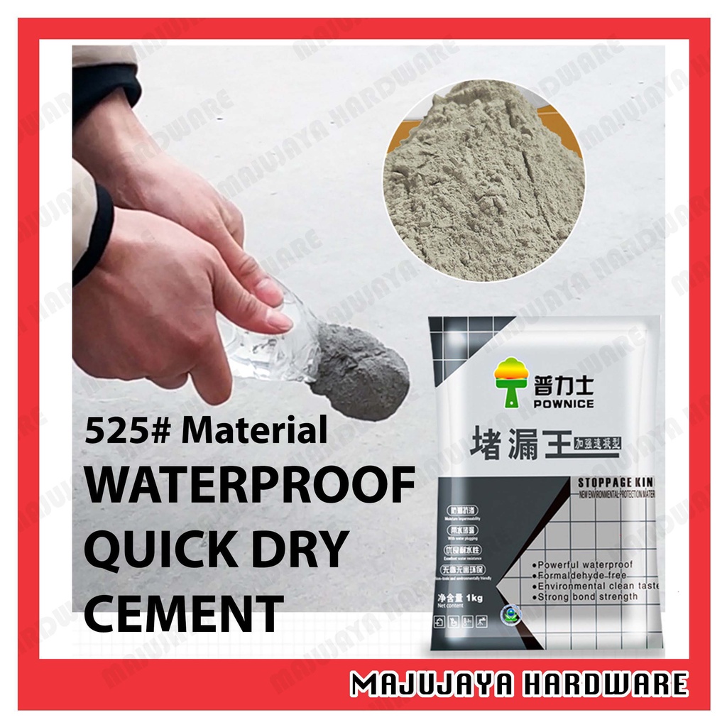 WaterProof Cement 3 Minutes Quick Dry Cement Simen Waterproof Kalis Air ...