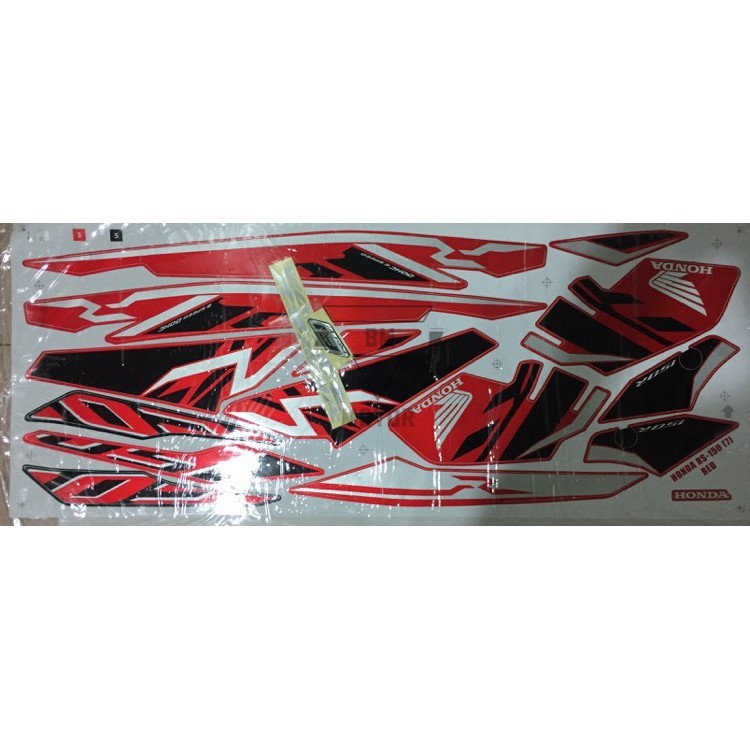 Honda rs150 body sticker 7 | Shopee Malaysia