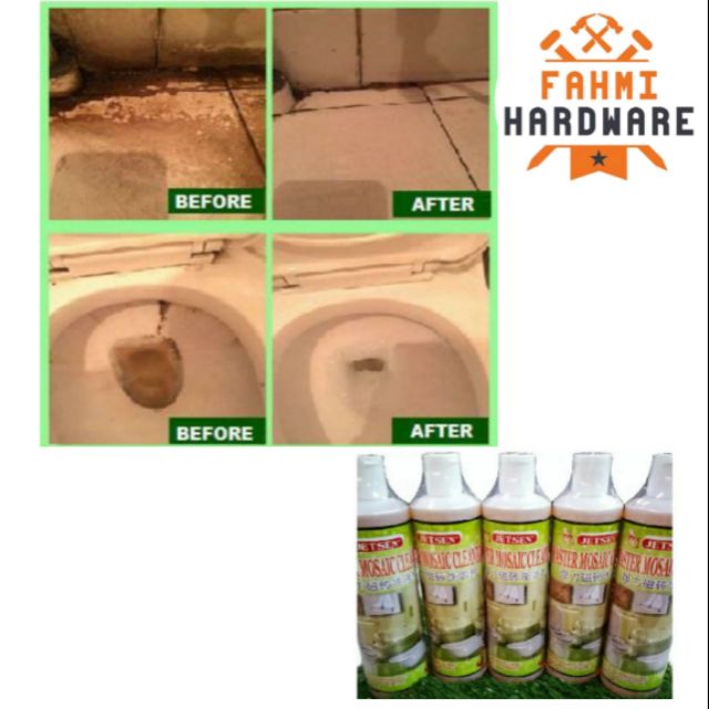 PENCUCI MOZEK JETSEN MASTER MOSAIC CLEANER / WASHROOM CLEANER 400ml ...